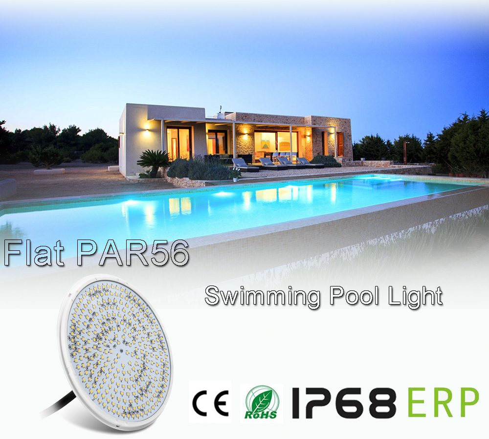 18W RGB Flat PAR56 Swimming Pool Light - Jackery